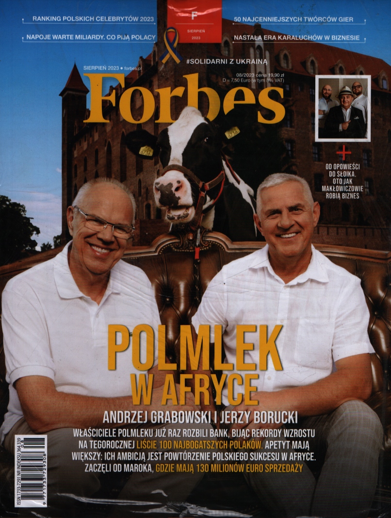 FORBES 8 / 2023 (14373131047) | Czasopismo Allegro