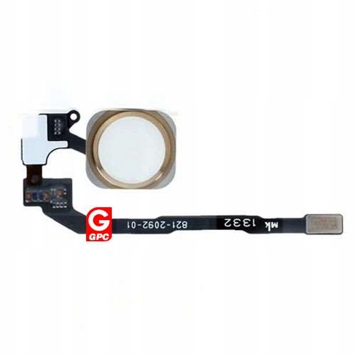 Apple iPhone 5S/iPhone SE Home button Flex Cable + Button Gold za 516 ...