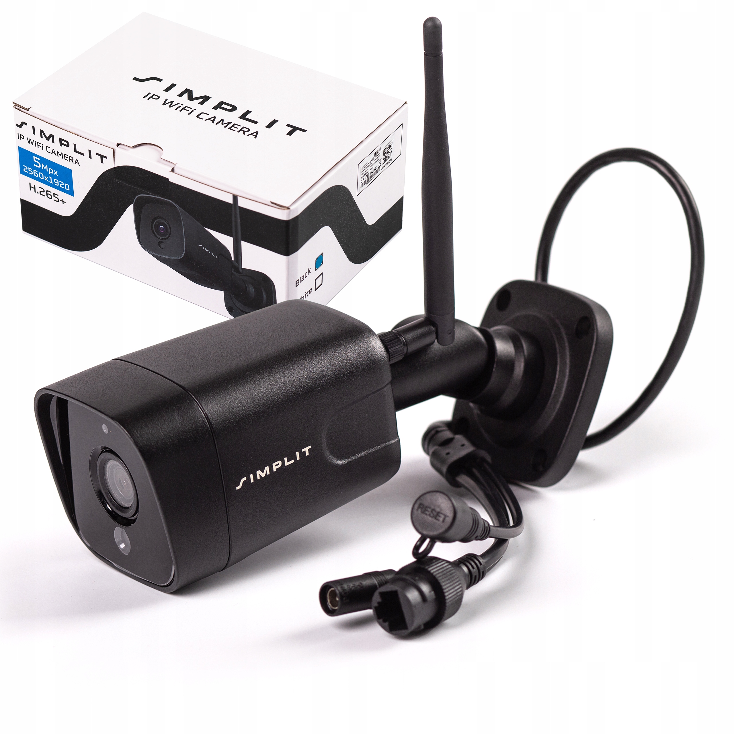 KAMERA WIFI ZEWNĘTRZNA IP KAMERY MONITORINGU DOMU WI FI GSM SIMPLIT 5MP - Sklep, Opinie, Cena w ...