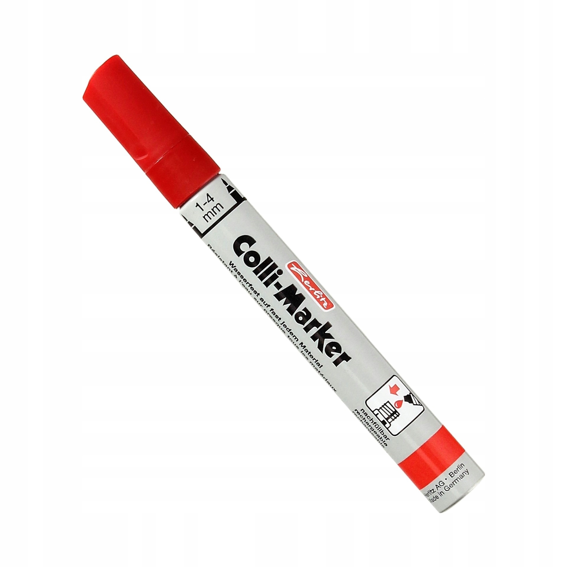 Marker wodoodporny HERLITZ Colli Marker czerwony (4008118060127) • Cena ...