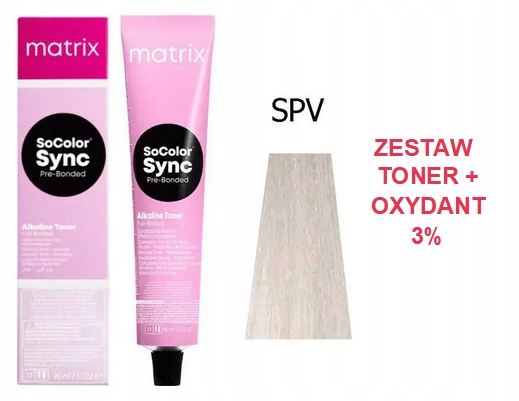 Matrix Color sync SPV toner do włosów 90ml 11948226915 - Allegro.pl