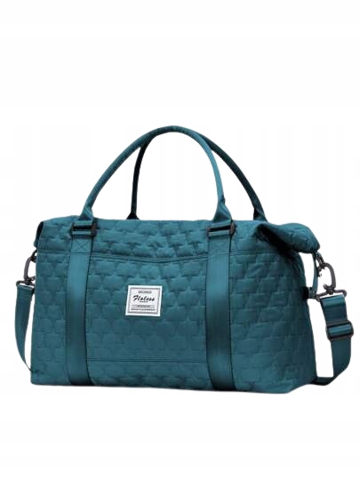 TORBA NA RAMIĘ DAMSKA ZAPINANA TURKUSOWA ŁWD • Cena, Opinie • Torby ...