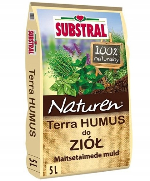 Podłoże do ziół SUBSTRAL TERRA HUMUS 5l (5907487102355) • Cena, Opinie ...