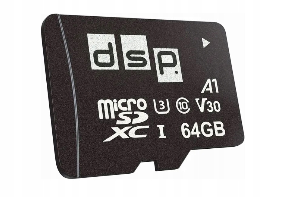 KARTA PAMIĘCI microSD SDXC DSP Memory 64GB U3 V30 C10 A1 - porównaj ...