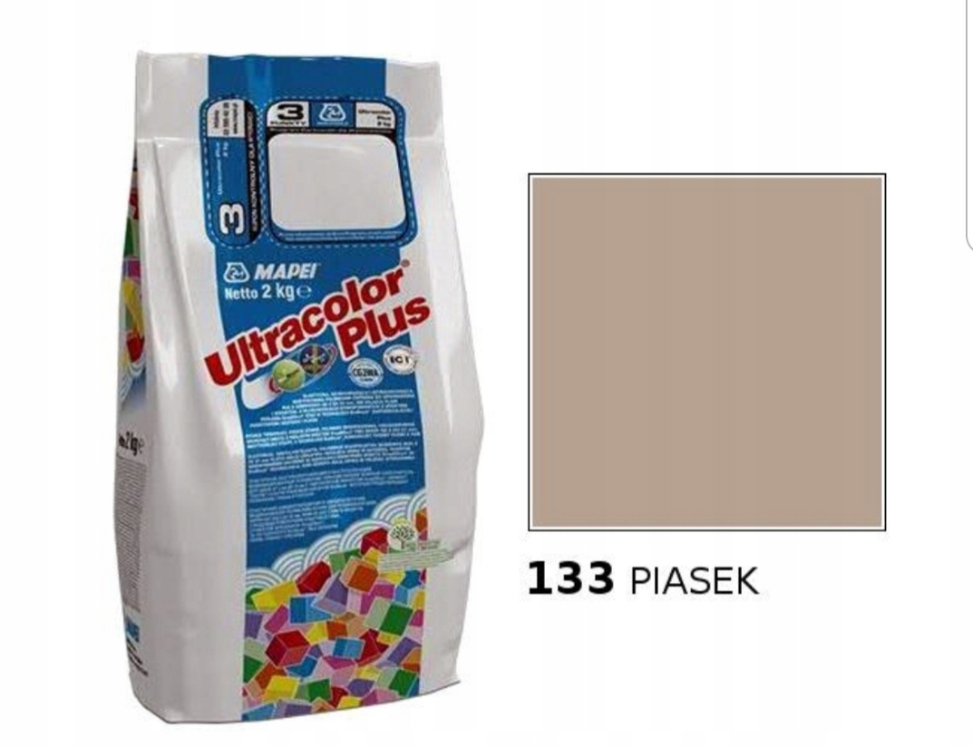 MAPEI FUGA ULTRACOLOR PLUS 133 PIASEK 5KG (6013405) • Cena, Opinie ...