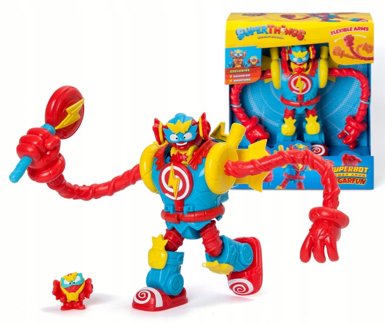 SUPERTHINGS Figurka SUGARFUN Superbot Power Arms (8431618025123) • Cena ...