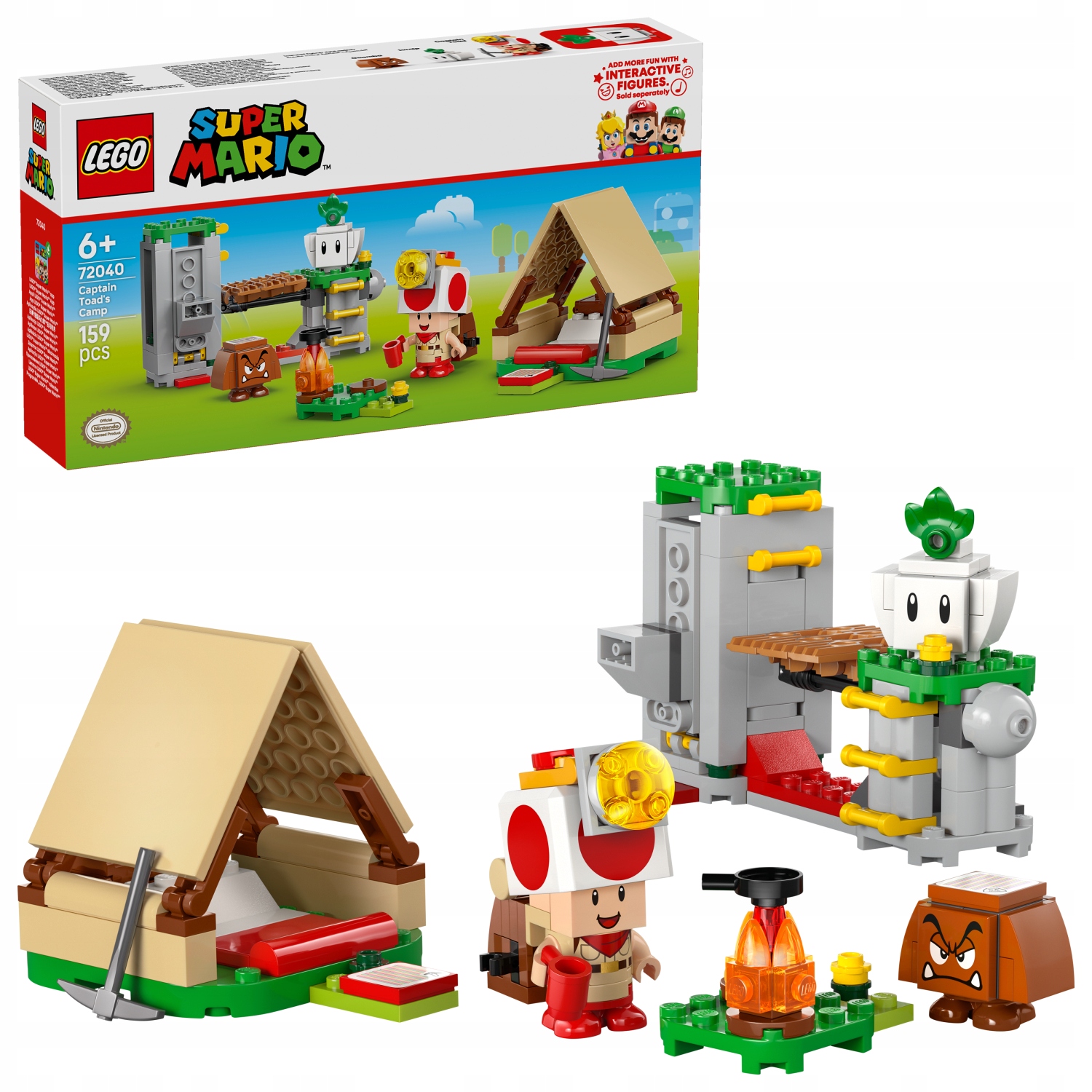 Lego Super Mario Kapitan Toad i Obóz - Niska cena na Allegro