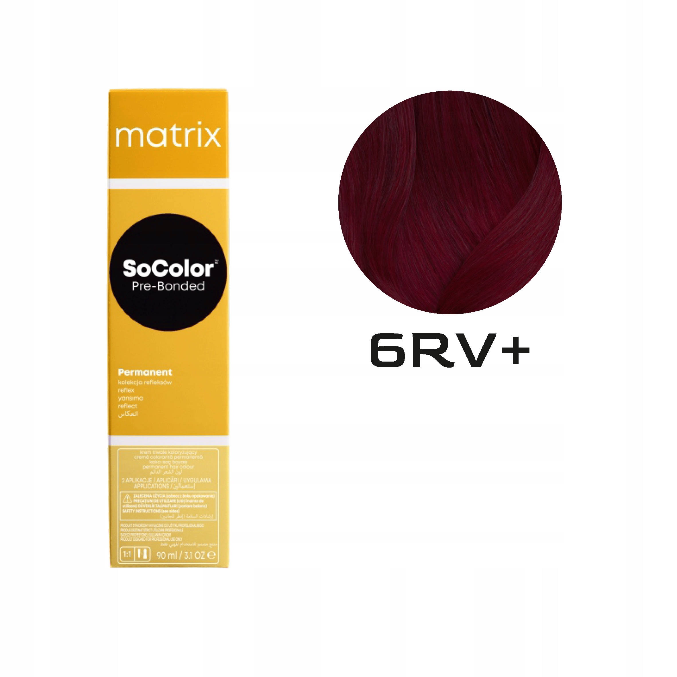 Matrix SoColor SCB2 6RV+ - farba do włosów 90 ml (3474636989584) • Cena ...