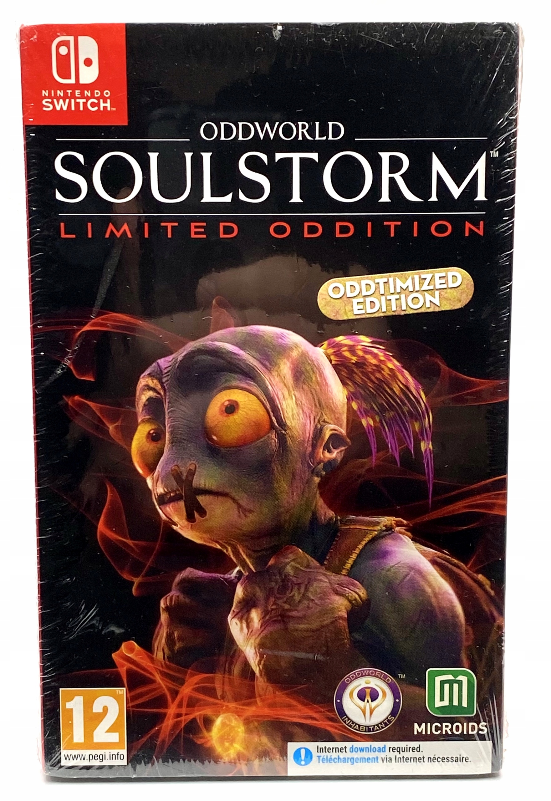 Oddworld: Soulstorm Limited Oddition Nintendo Switch pudełkowa - Stan ...