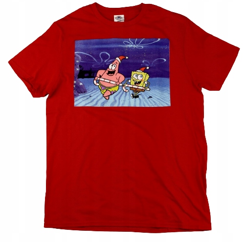 Koszulka męska młodzieżowa świąteczna Nickelodeon SpongeBob ... Koszulka męska młodzieżowa świąteczna Nickelodeon SpongeBob ...