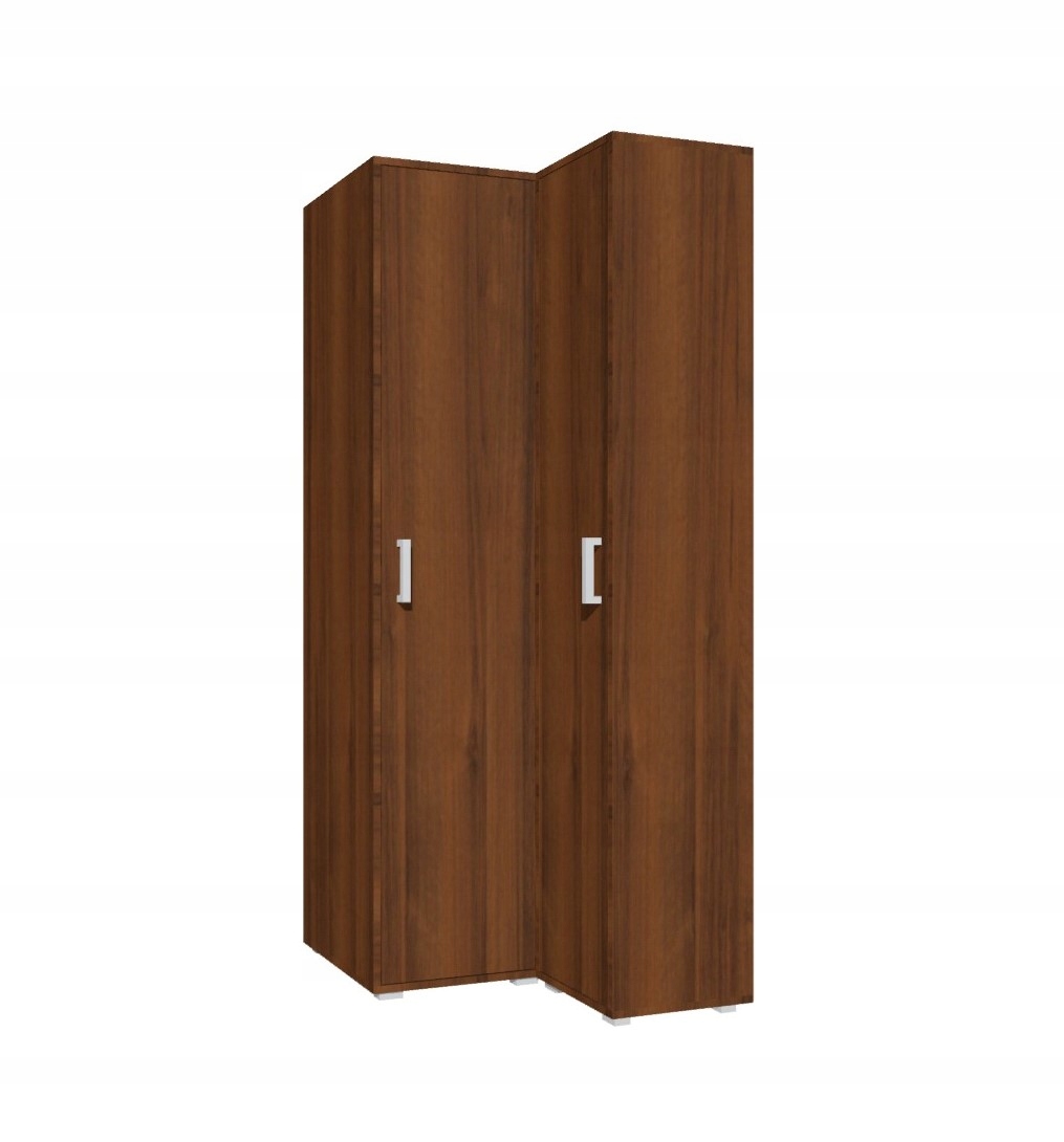 Szafa narożna ANDREA 2D orzech ecco - • Cena, Opinie • Szafy ...