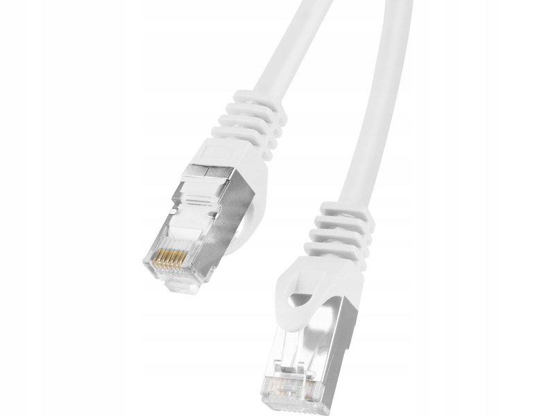 Kabel RJ-45 - RJ-45 LANBERG 2 m Biały - Sklep, Opinie, Cena w Allegro