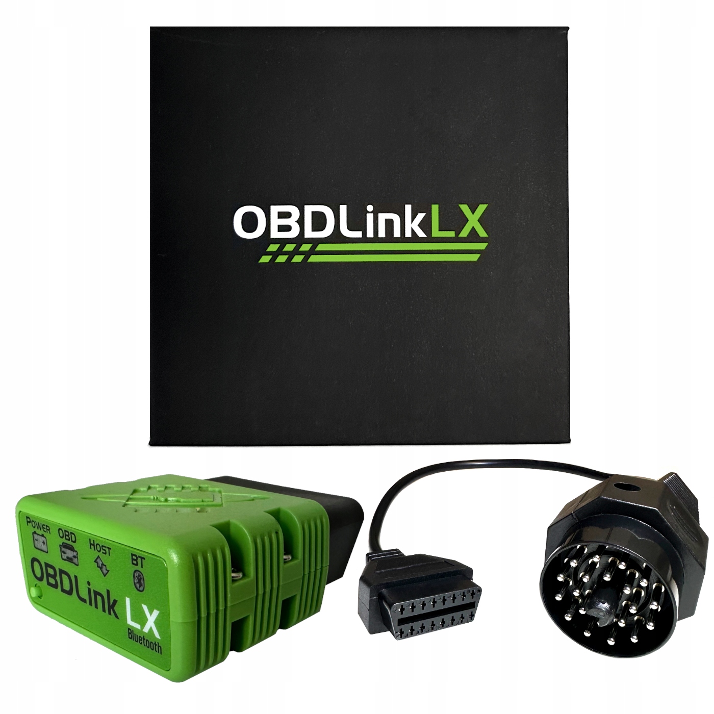 Zestaw OBDLink LX Interfejs diagnostyczny OBD2 + Adapter 20 PIN PC ...