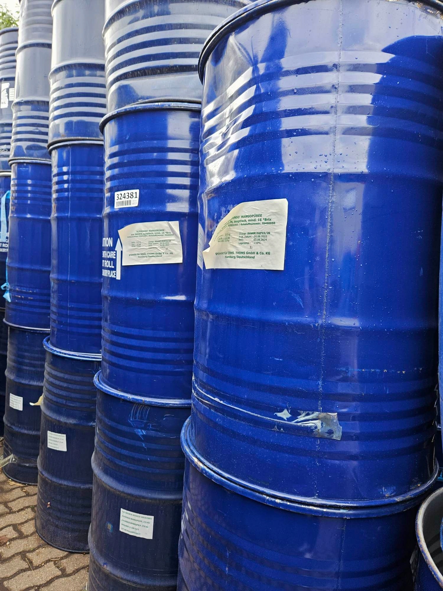 Beczka metalowa na wodę 200L SPOŻYWKA czysta 13422050195 - Allegro.pl