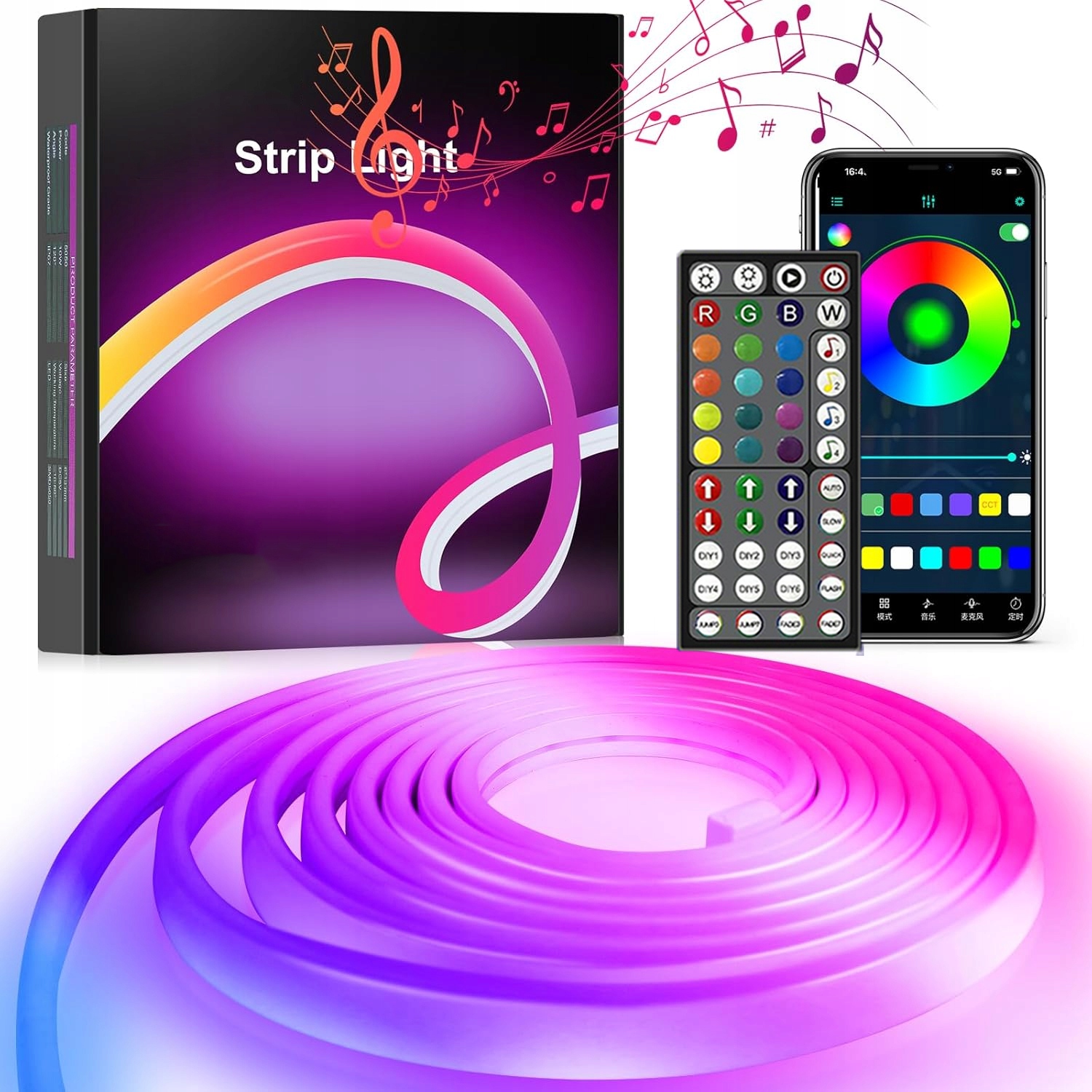 Taśma Led 5050 Rgb 24v - Niska cena na Allegro