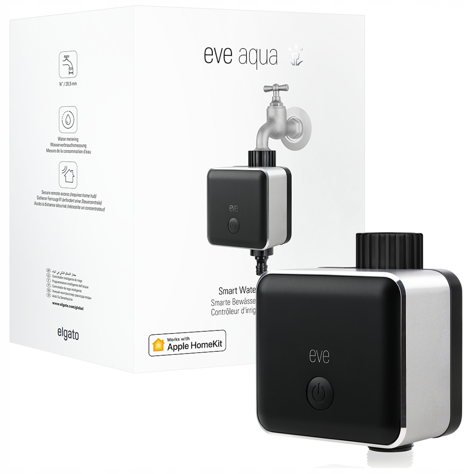 Eve Aqua inteligentny kontroler nawadniania iOS HomeKit Thread (6942134622953) • Cena, Opinie ...