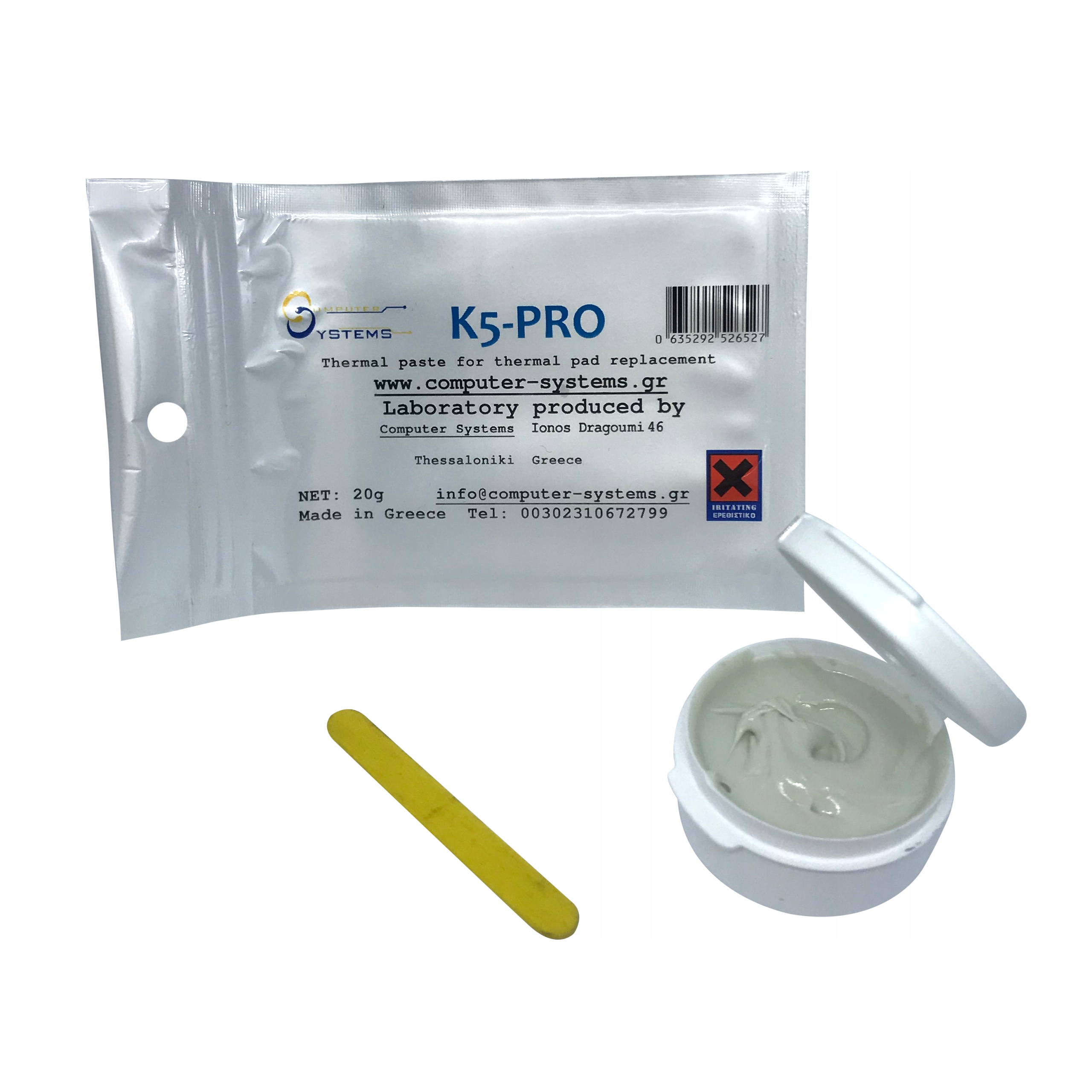 K5 PRO Viscous Therma Paste liquid Thermal pad 20g w Thessaloniki - Sklep, Opinie, Cena w Allegro