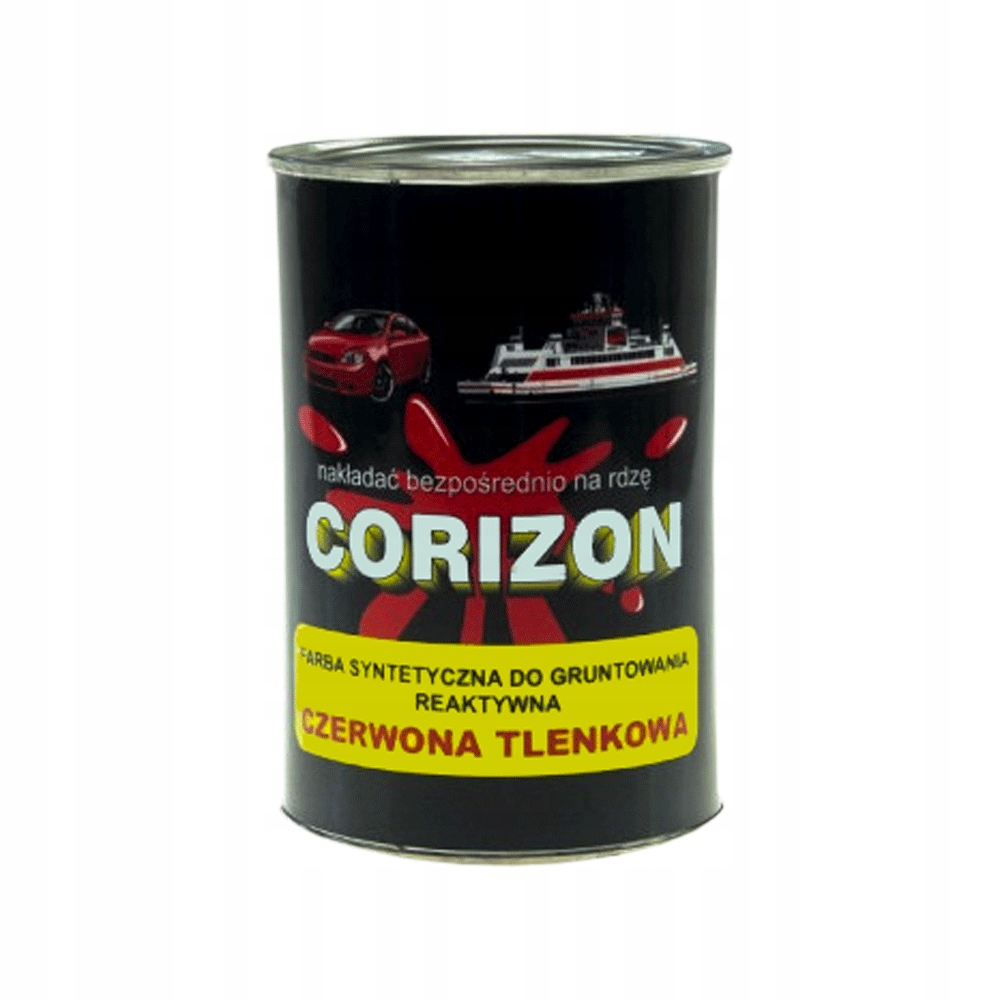 CORIZON farba antykorozyjna 1l czerwona tlenkowa 5907707566011 za 35 ...