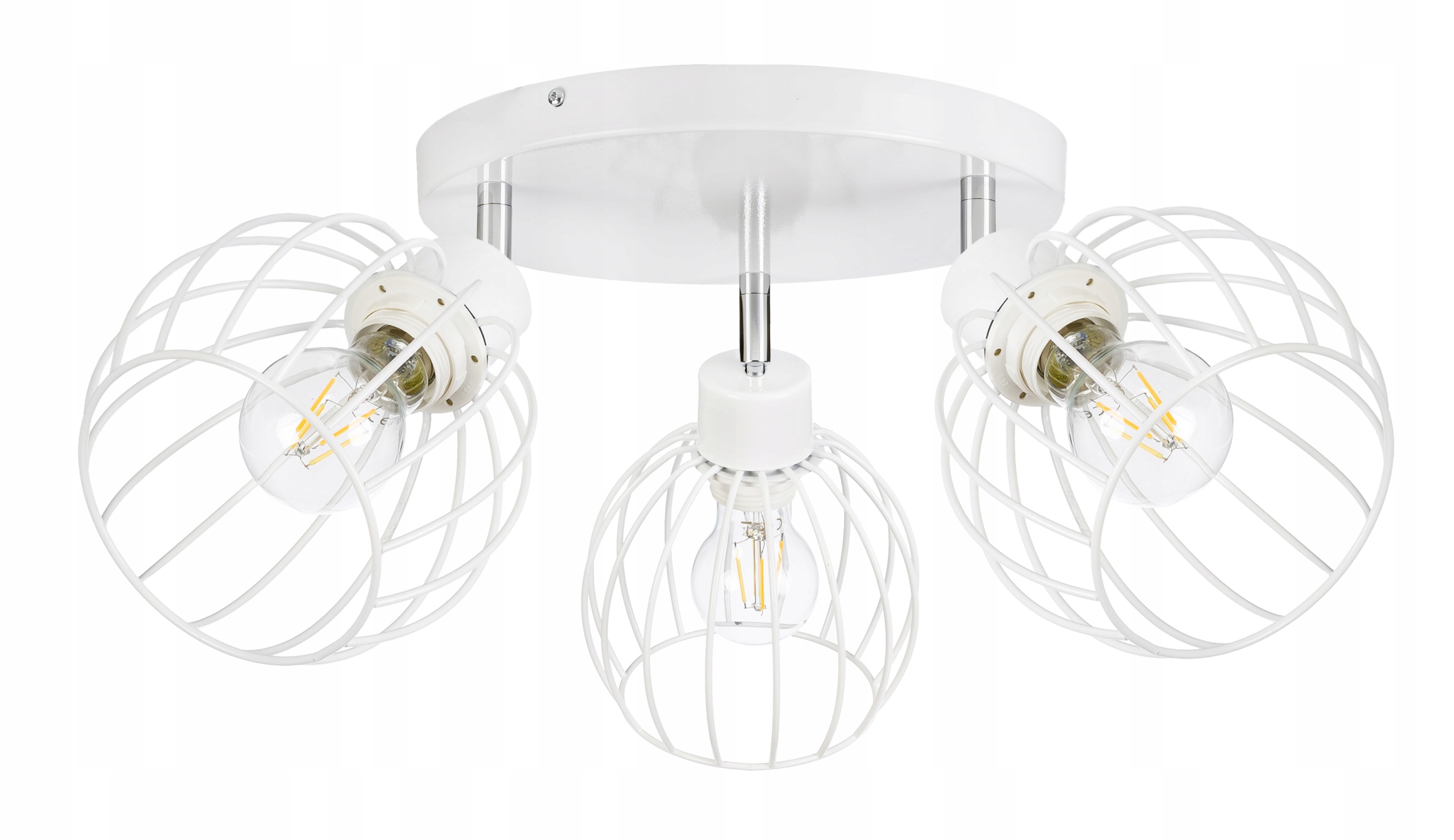LAMPA sufit PLAFON ŻYRANDOL regulowany loft KULA 3 (5904261935758 ...