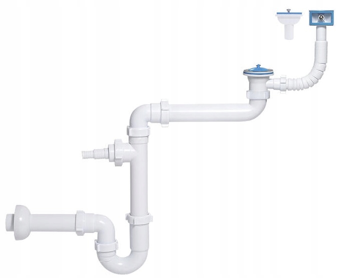 Syfon zlewozmywakowy Tycner 50 mm • Cena, Opinie - Allegro