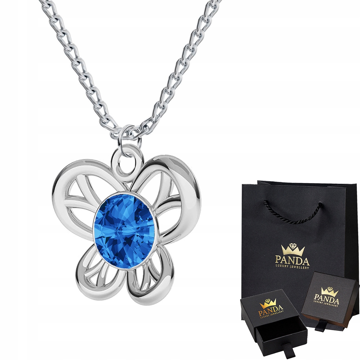 Srebrny Wisiorek Motylek Święta Prezent Dziecka 12618680070 - Allegro.pl