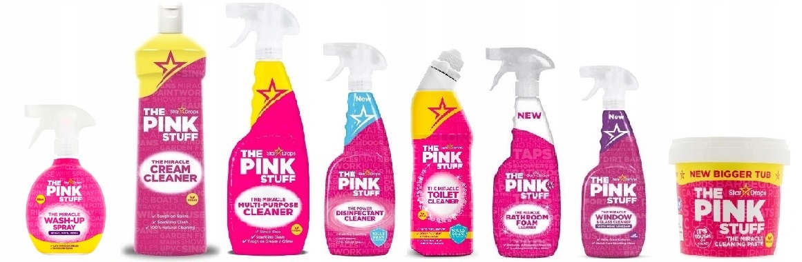 THE PINK STUFF Zestaw czysty dom 8 szt 12591187339 - Allegro.pl