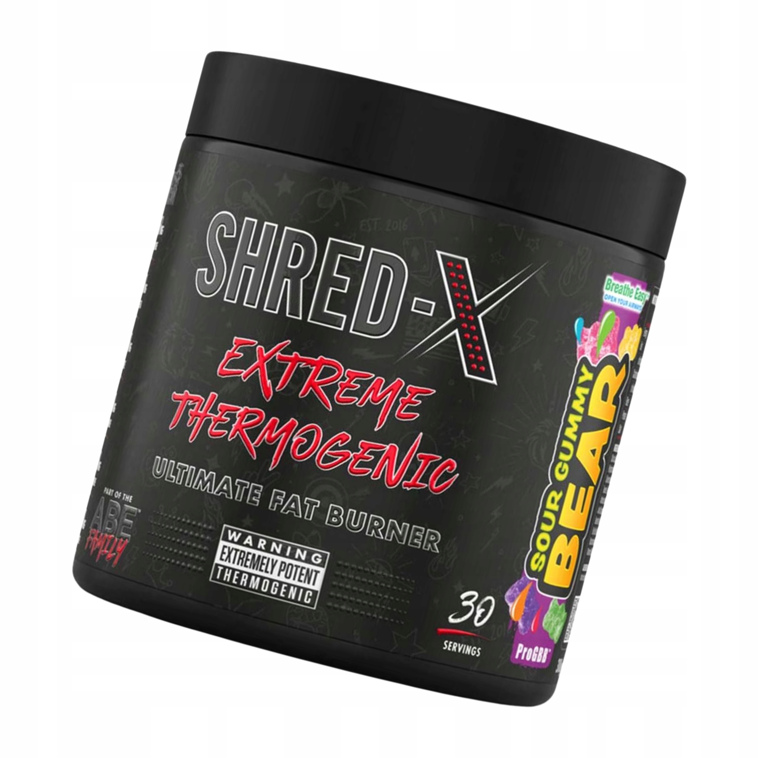 Termogén por Applied Nutrition SHRED-X EXTREME THERMOGENIC, vegyes gyümölcs ízű, 300 g, 1 db ...