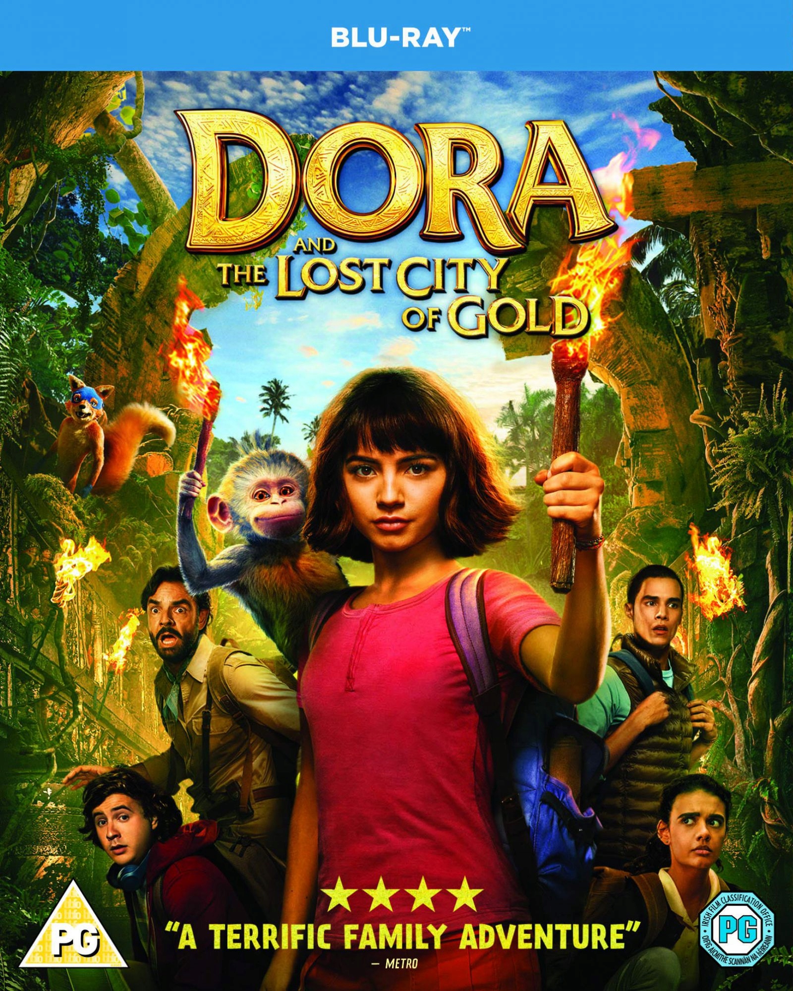 Dora And The Lost City of Gold The Movie (Blu-ray) Blu-ray disk Dora a ...