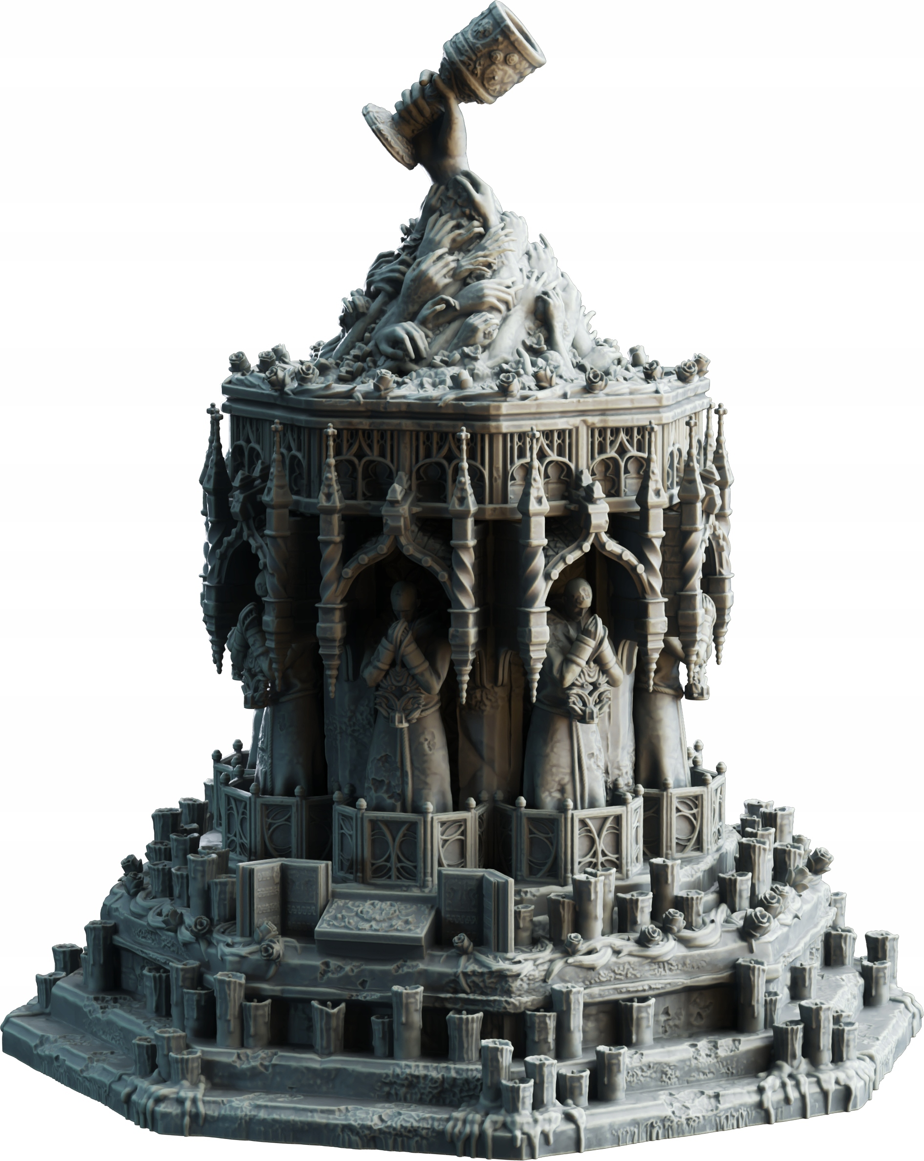 Namneri Nagy Enviro Épület Figura + AJÁNDÉK RPG DnD D&D Pathfinder 14k ...