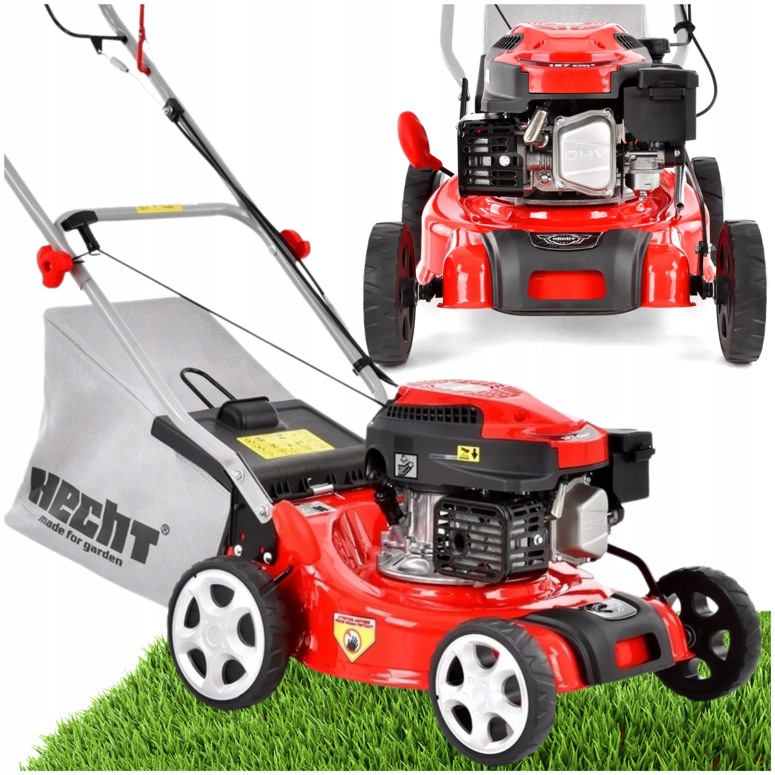 KOSIARKA SPALINOWA DO TRAWY METALOWA OBUDOWA NAPĘD 2,7 KM HECHT 541SW (8595614928458) • Cena ...