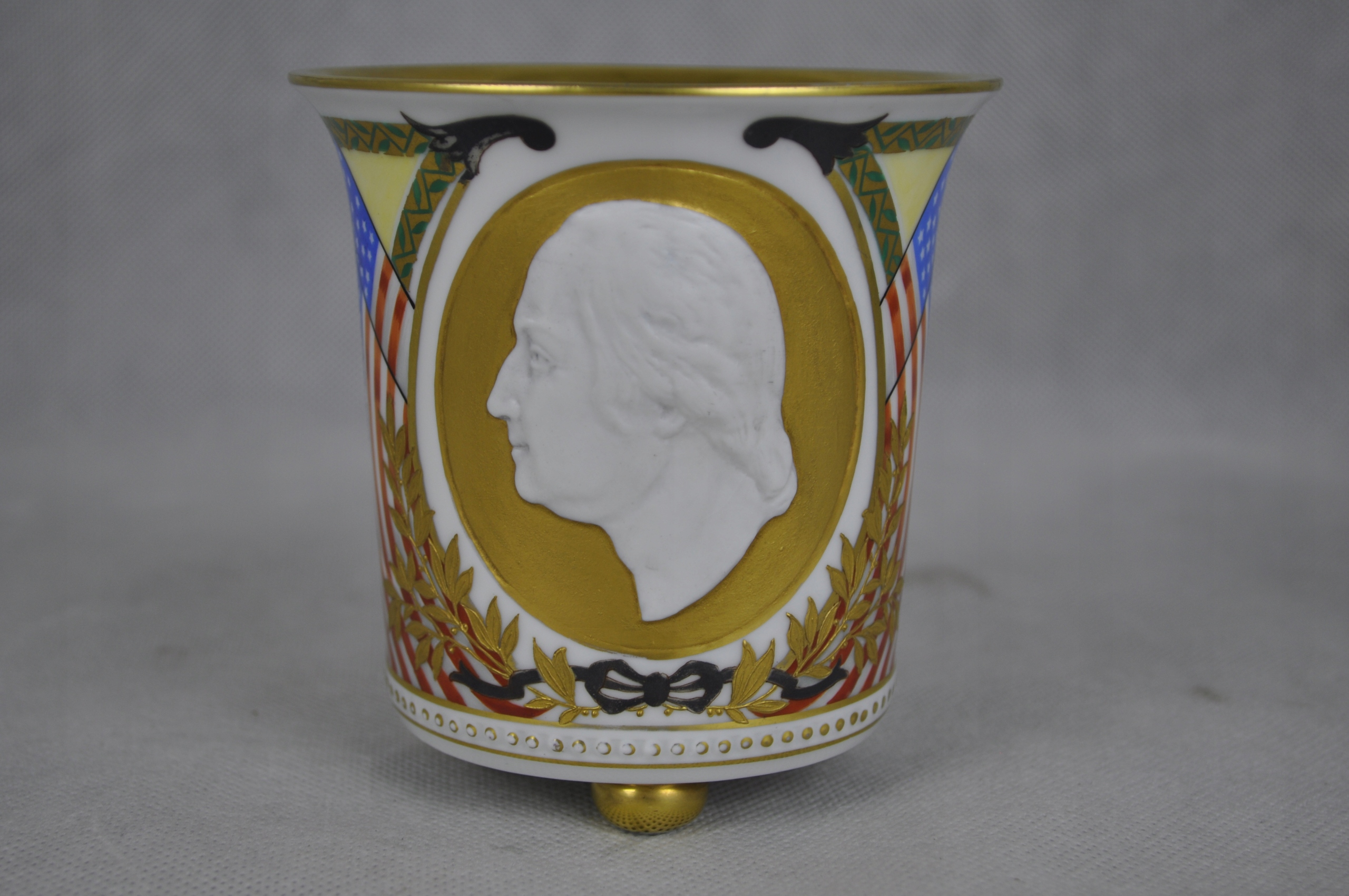UNIKAT Duża filiżanka kubek Rosenthal George Washington 1930r • Cena, Opinie • Filiżanki ...