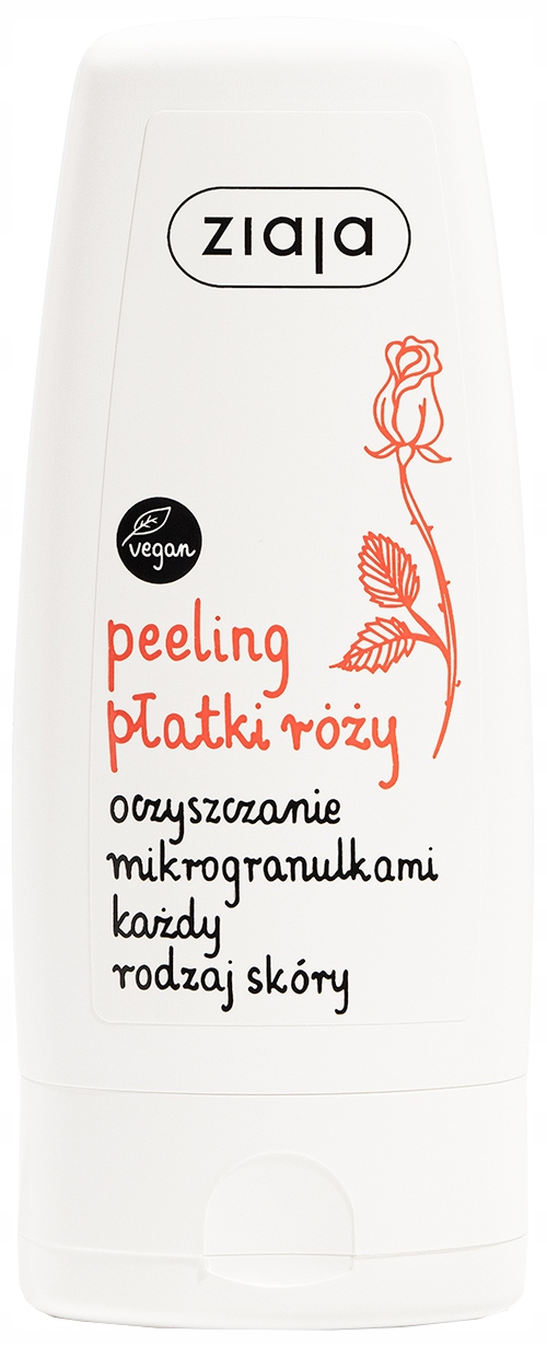 Ziaja Płatki Róży 60 ml peeling do twarzy 13827048178 - Allegro.pl