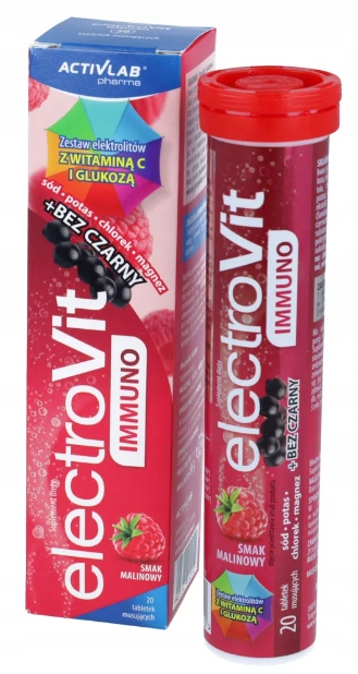 ElectroVit Immuno Malina-Bez Czarny 20 tabletek - porównaj ceny ...