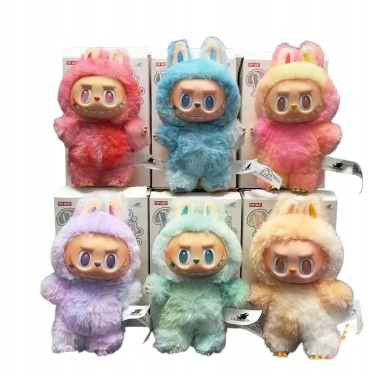 Labubu Kolorowa - Niska cena na Allegro