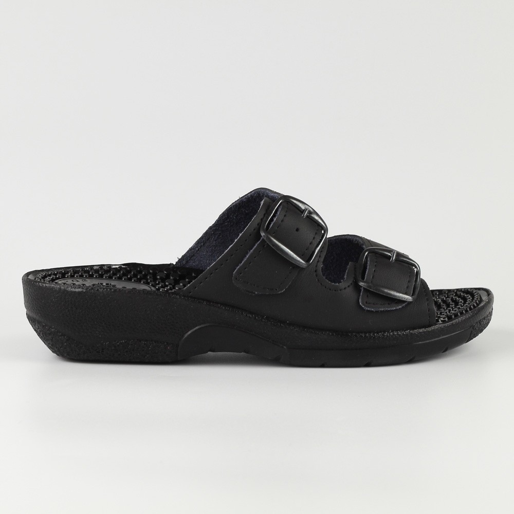 MEDYCZNE KLAPKI SKÓRZANE - FAKIRKI - CZARNY 38 • Cena, Opinie • Casual ...