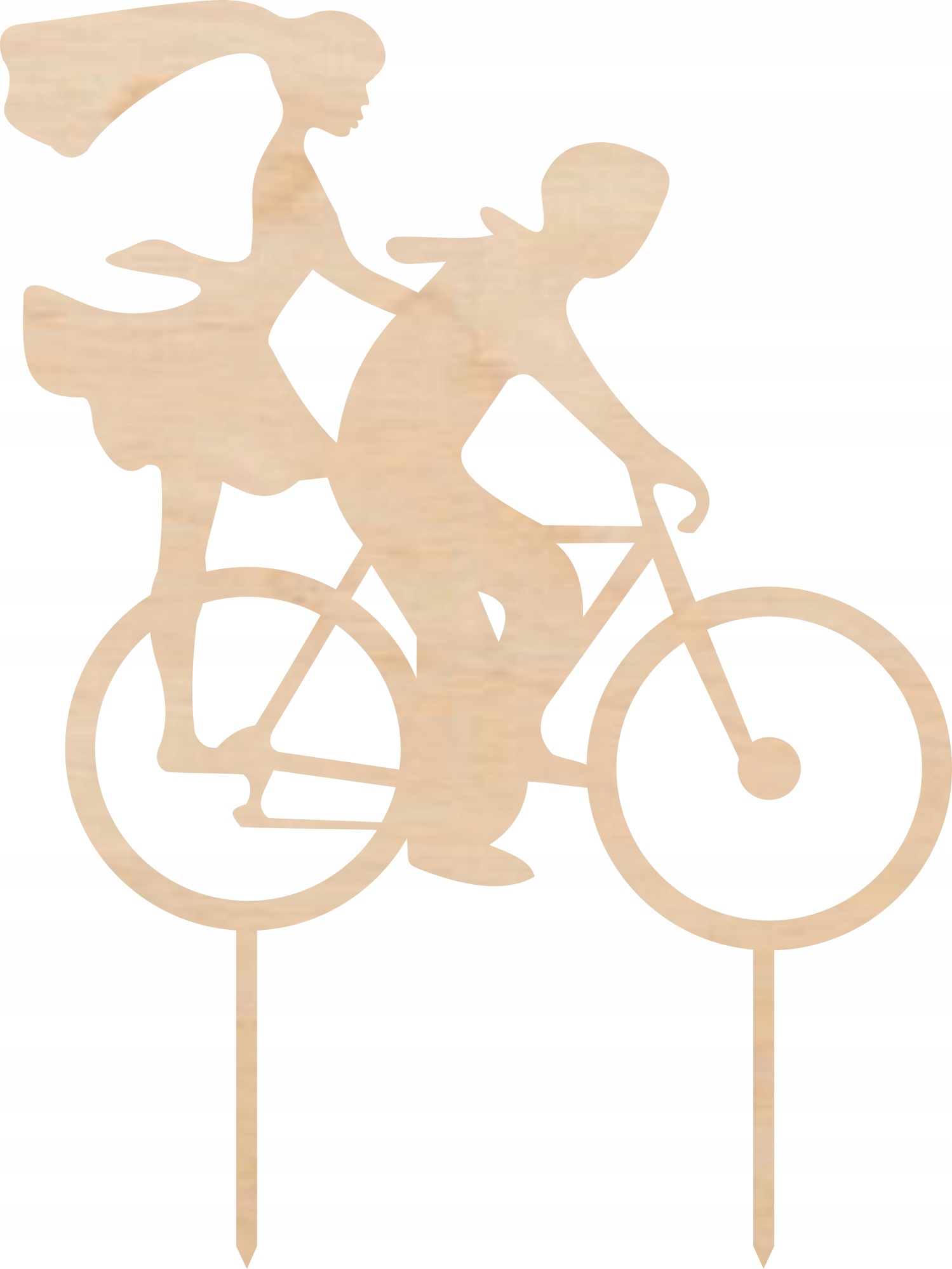 Topper personalizowany dowolny tekst - Para Rower 13393003608 - Allegro.pl