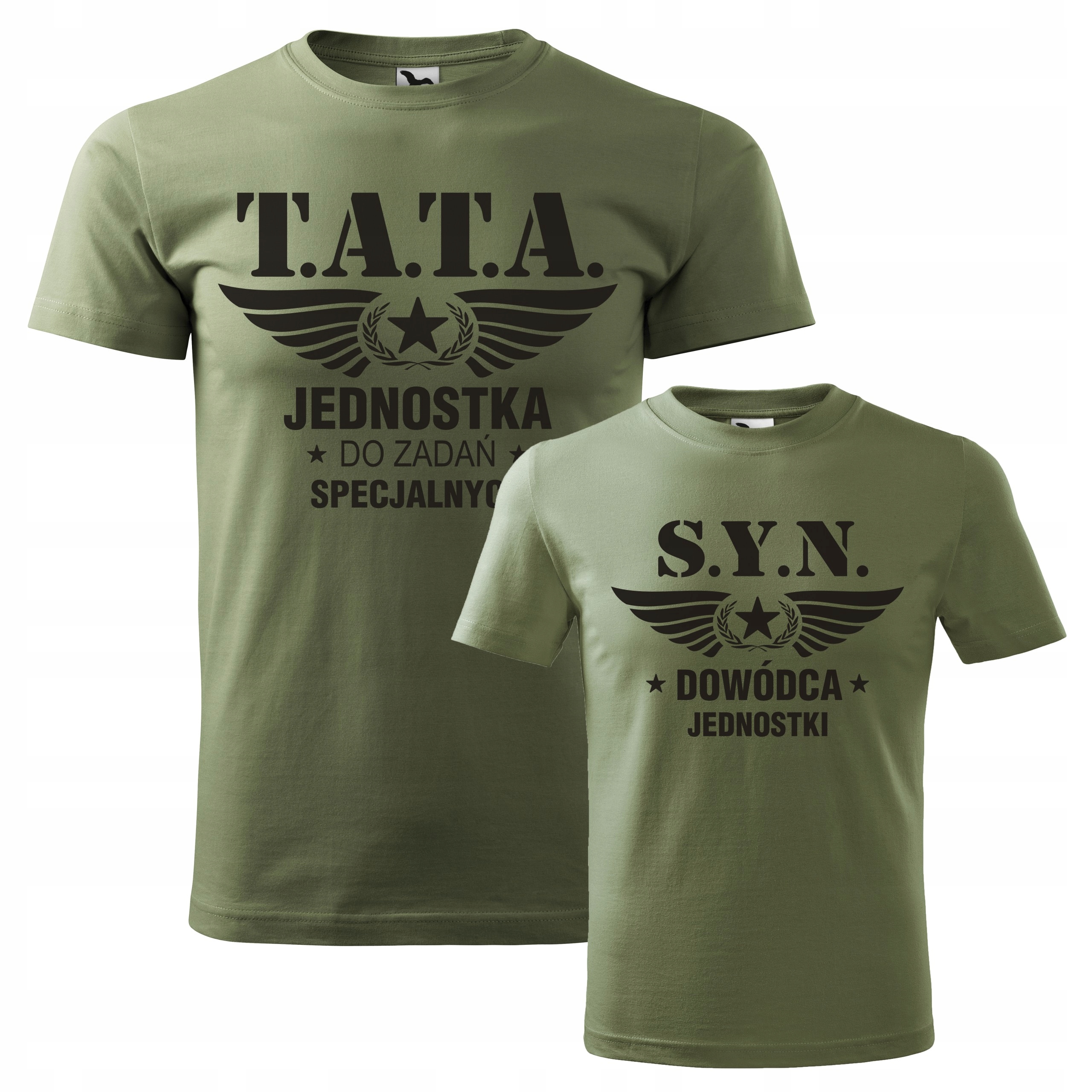 Koszulki dla Taty i Syna super zestaw na prezent z okazji Dnia Ojca ...