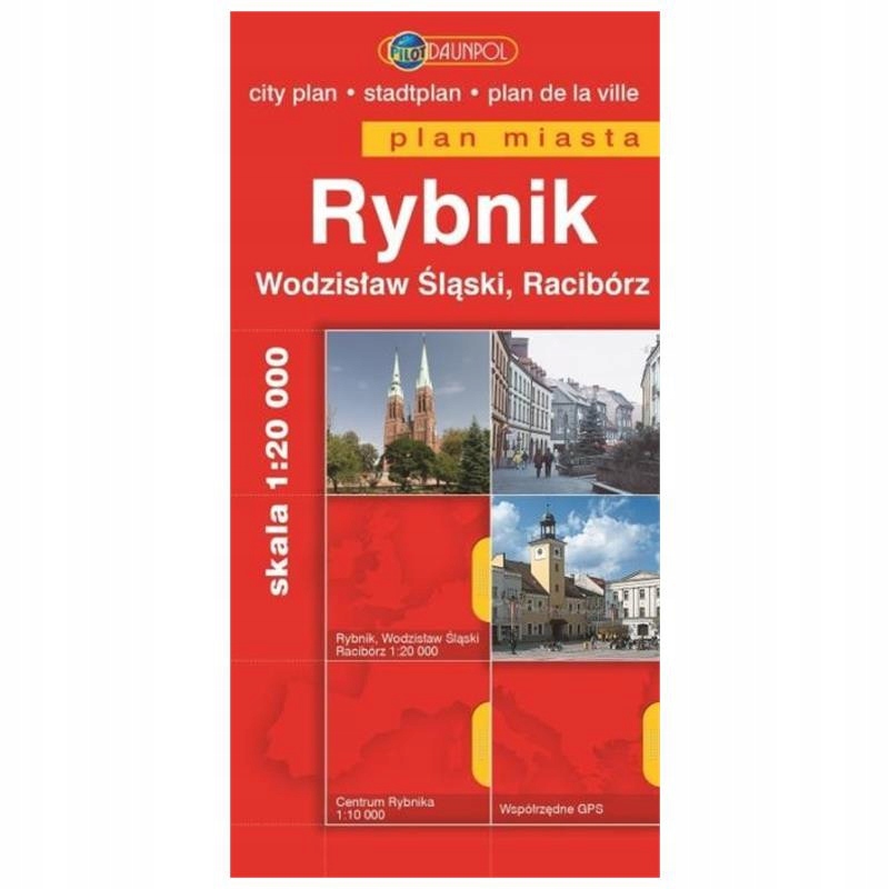 RYBNIK WODZISŁAW ŚLĄSKI RACIBÓRZ PLAN MIASTA MAPA - 5,90 zł - Allegro ...