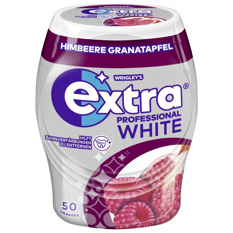 Wrigley's - Extra Professional White Raspberry Pomegranate - gumy z ...