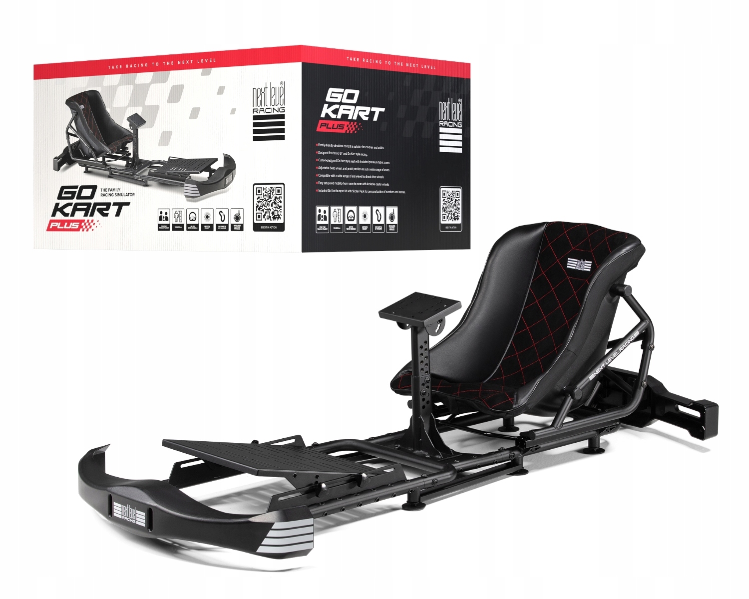 Kokpit Gokart Next Level Racing Go Kart Plus NLR-S034 - Sklep, Opinie, Cena w Allegro