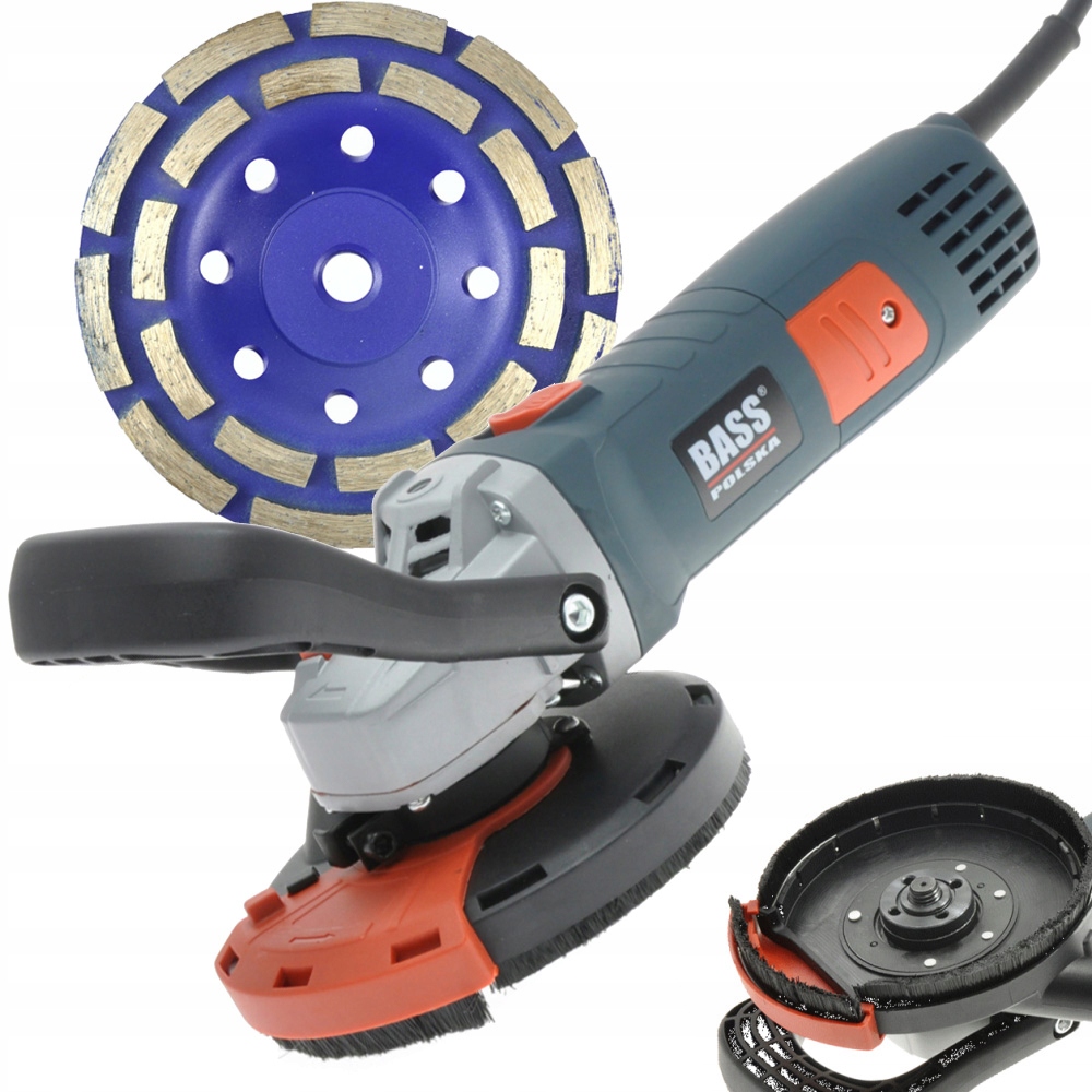 SZLIFIERKA FREZARKA DO BETONU 1300W + TARCZA (G00376) • Cena, Opinie ...