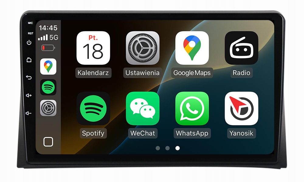 VW T5 MULTIVAN CARAVELLE NAJNOWSZY ANDROID CARPLAY RADIO NAWIGACJA - Sklep, Opinie, Cena w Allegro