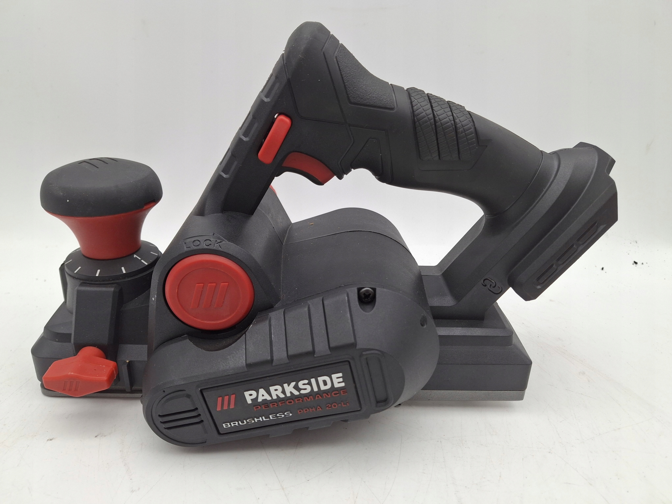 Akumulatorowy strug 20 V, Parkside PPHA 20-Li B2 JAK NOWY ...