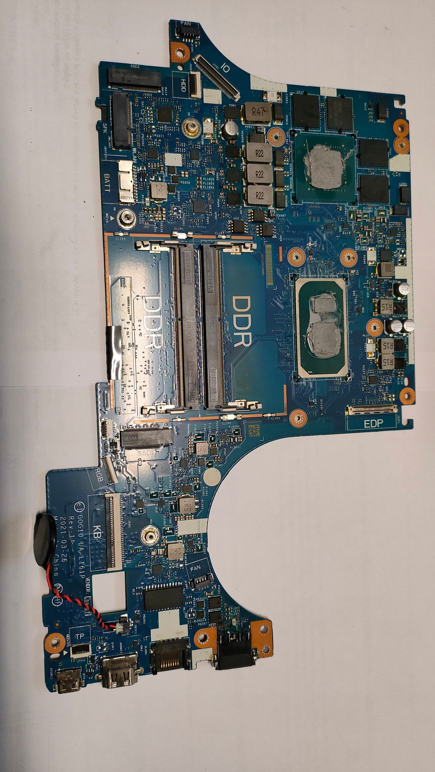 LENOVO IDEAPAD GAMING 3 15IHU6 PŁYTA GŁÓWNA USZKODZONA w Gronowo ...