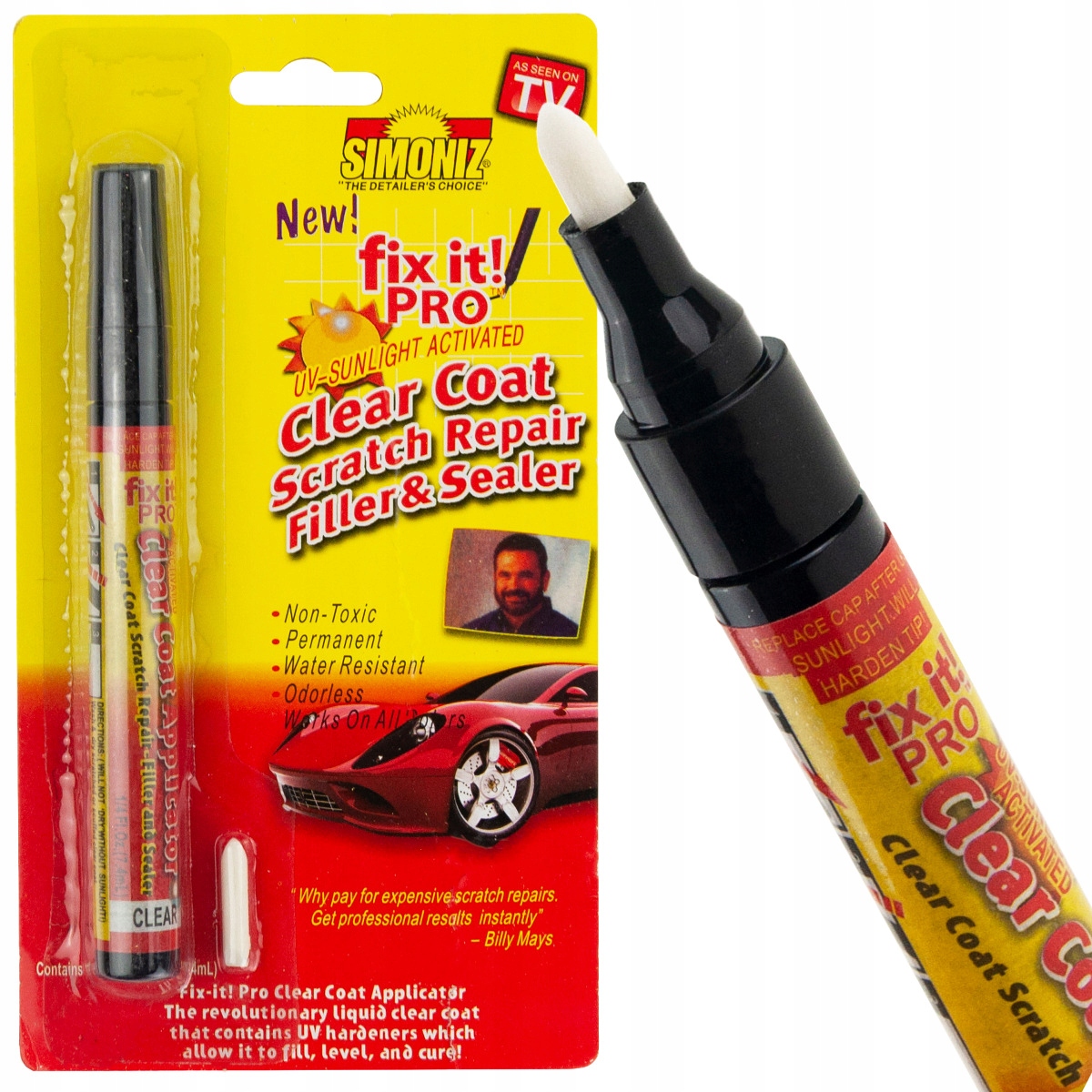 FLAMASTER PISAK KREDKA DO USUWANIA RYS KAROSERII SAMOCHODOWA FIX IT PRO ...