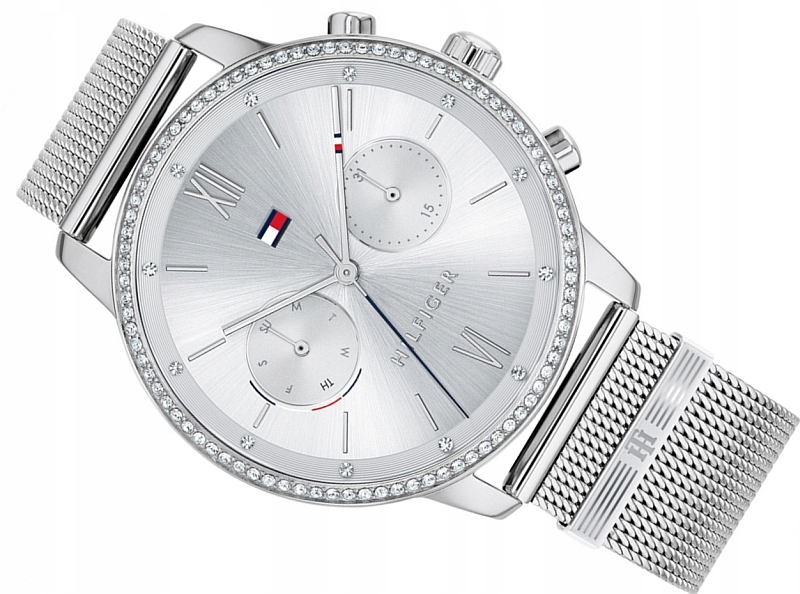 ZEGAREK DAMSKI TOMMY HILFIGER 1782301 SILVER BLAKE ORYGINAŁ + BOX ...