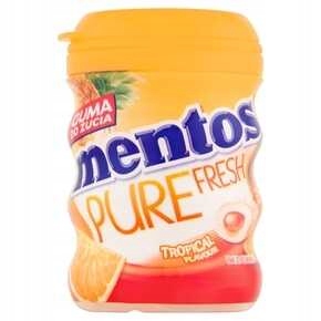Mentos Pure Fresh Tropical Guma bez cukru 60g (80967118) • Cena, Opinie ...