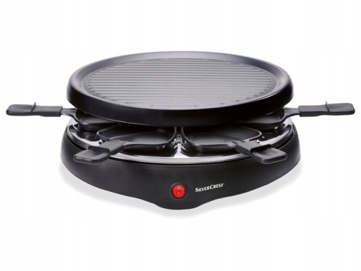 Raclette grill elektryczny SilverCrest raclette czarny 800 W - porównaj ...