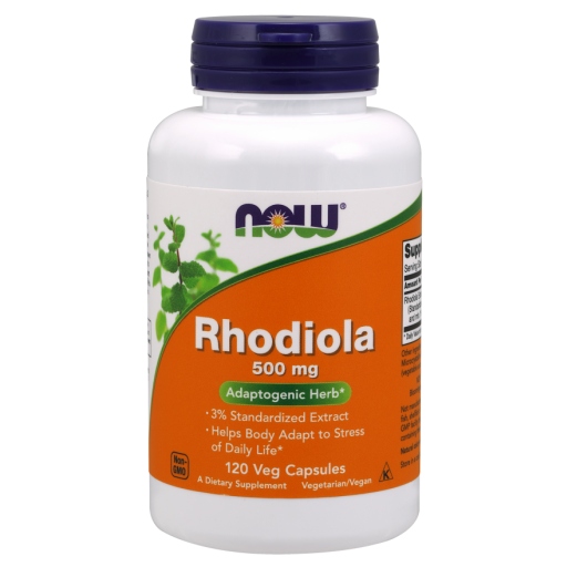 NOW Foods Rhodiola Rosea Różaniec Górski Infekcje 500mg 120k ...