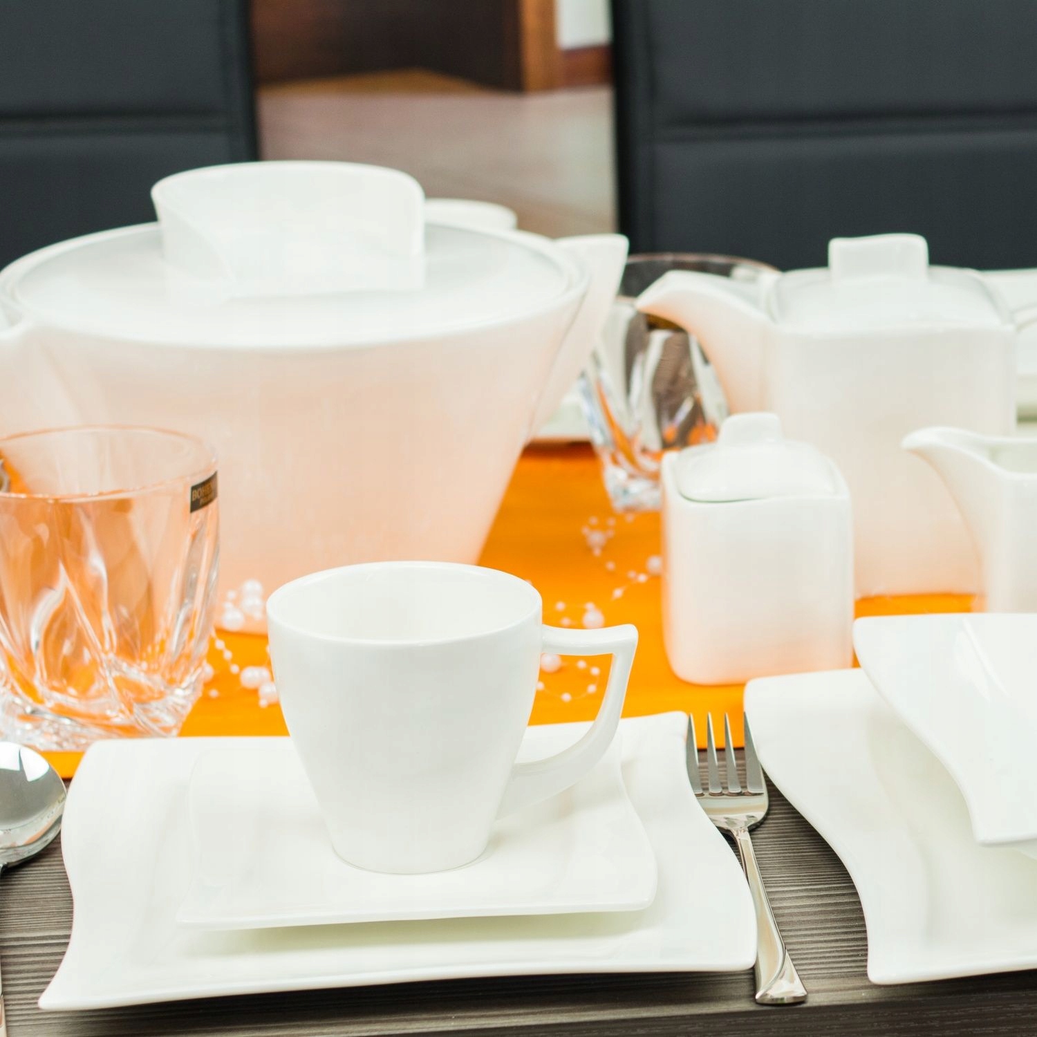 ELIH SUZANNA SERWIS OBIADOWY I KAWOWY 101 EL NA 18 OSÓB KREMOWA PORCELANA (4250241108225) • Cena ...